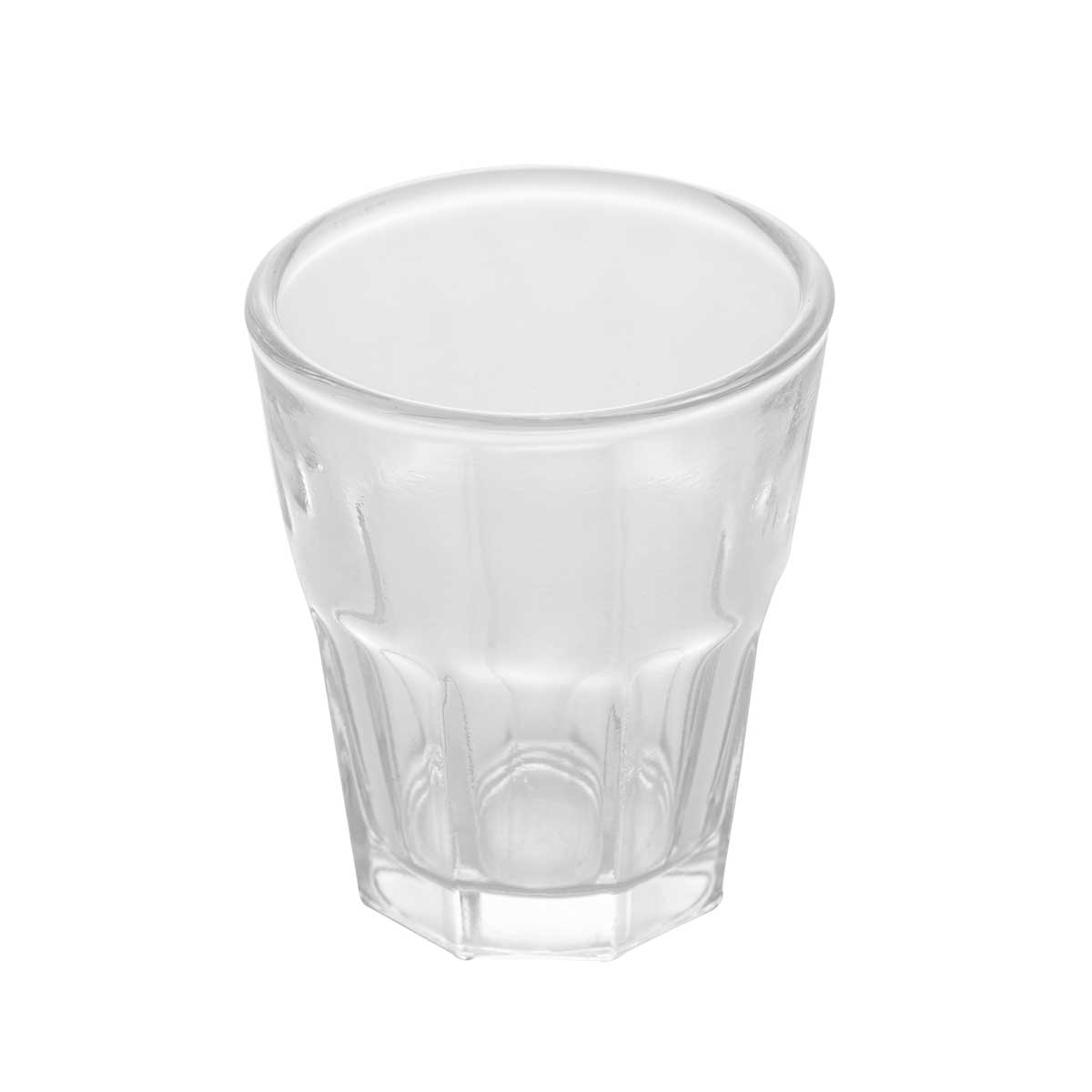 Conjunto de 6 copos de vidro face 50ml Lyor