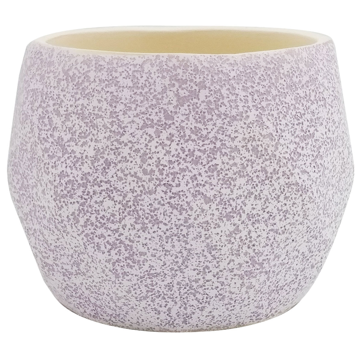 Vaso Decorativo 8,5x9,5cm em Cerâmica Golden Rio