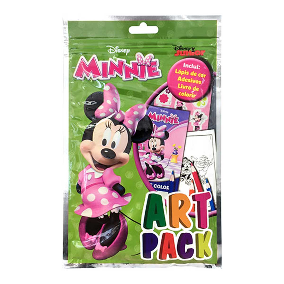 Livro Artpack Infantil P/ Colorir Minnie DCL Editora