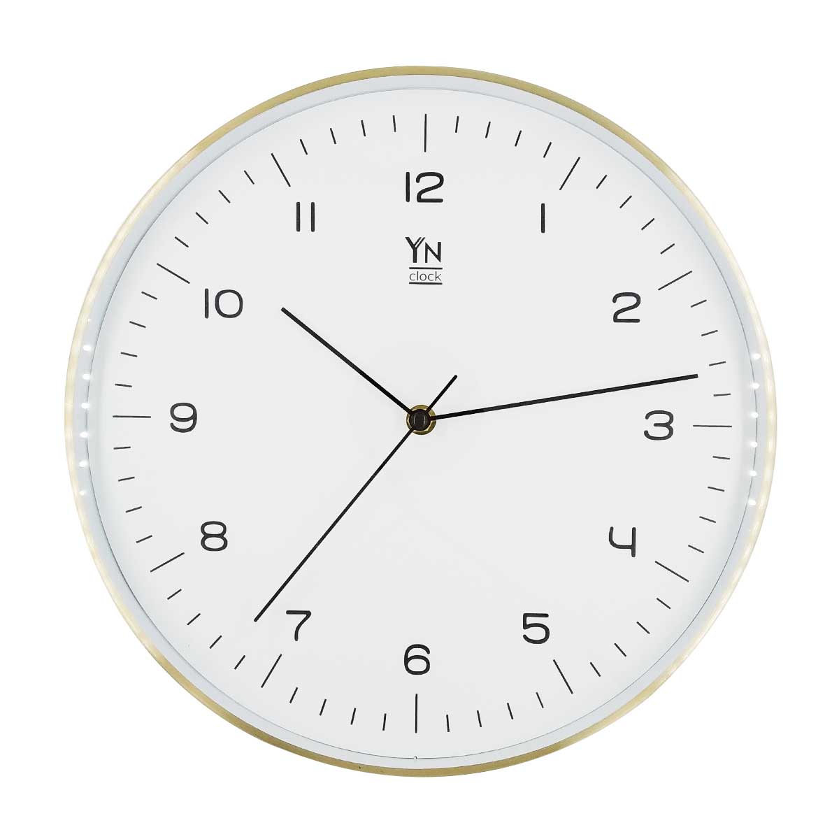 Relógio de Parede Redondo 31cm em Alumínio Imporiente