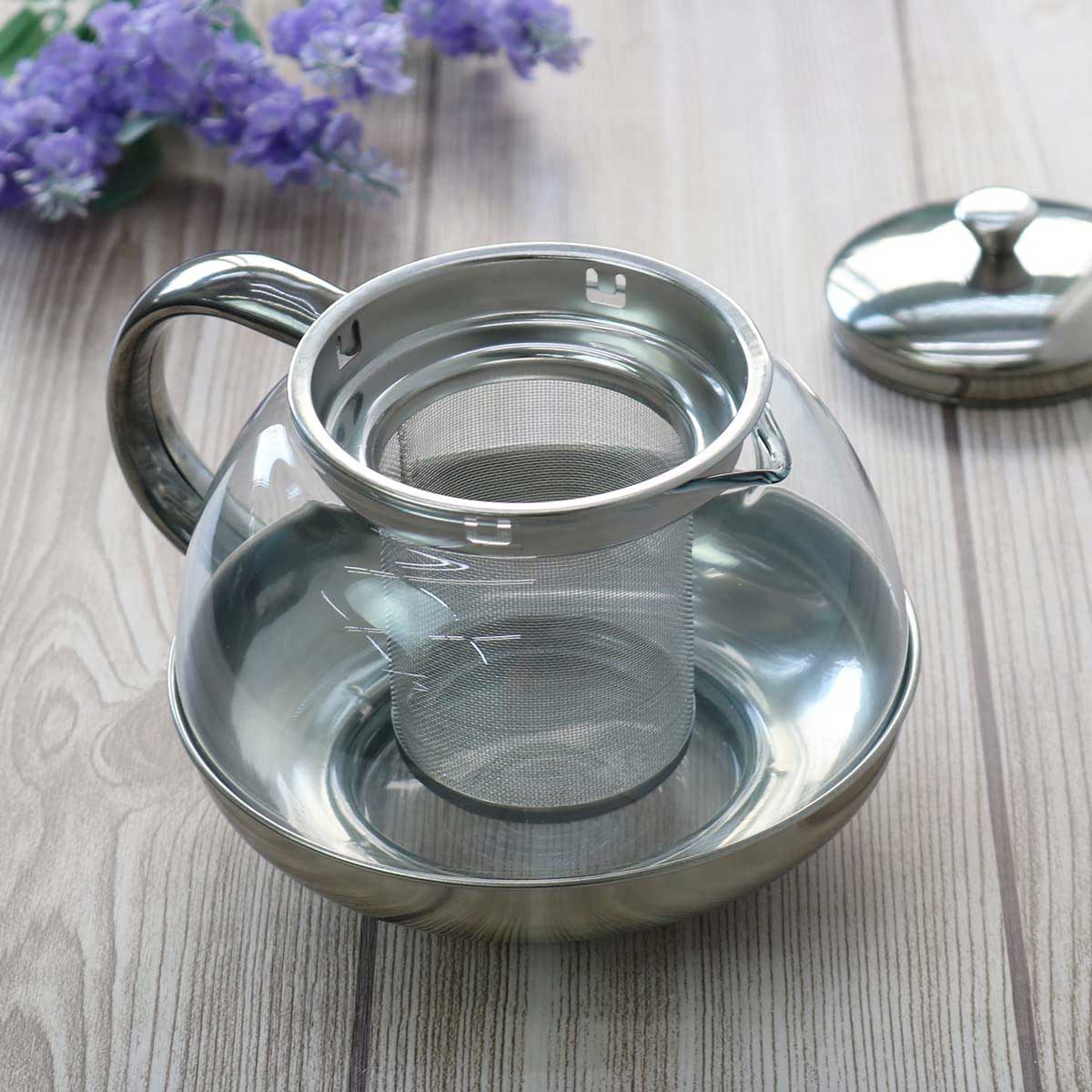 Bule P/ Chá Com Infusor 800ml em Vidro Casita