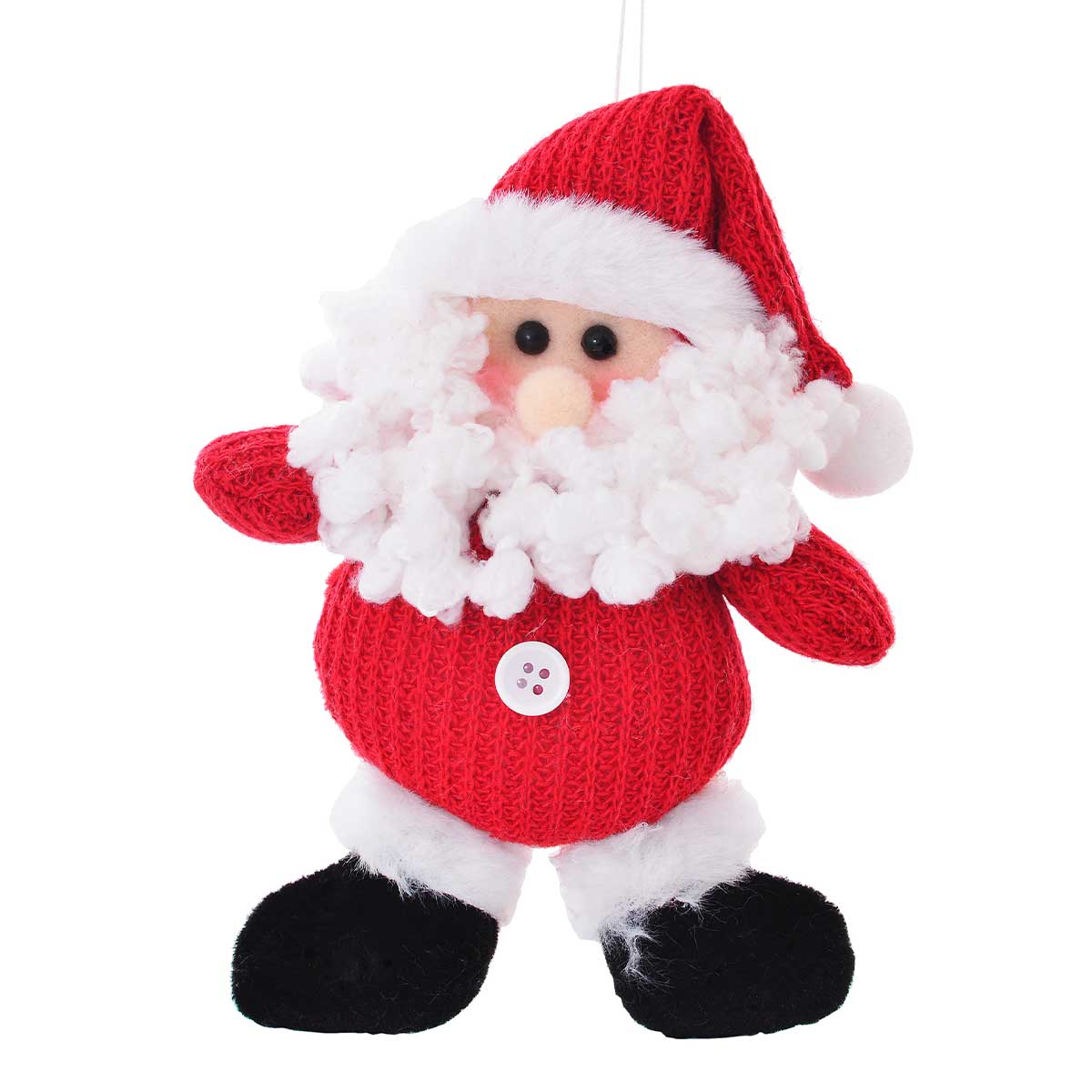 Enfeite Bonecos Natalinos 16x10cm em Poliéster Fartex