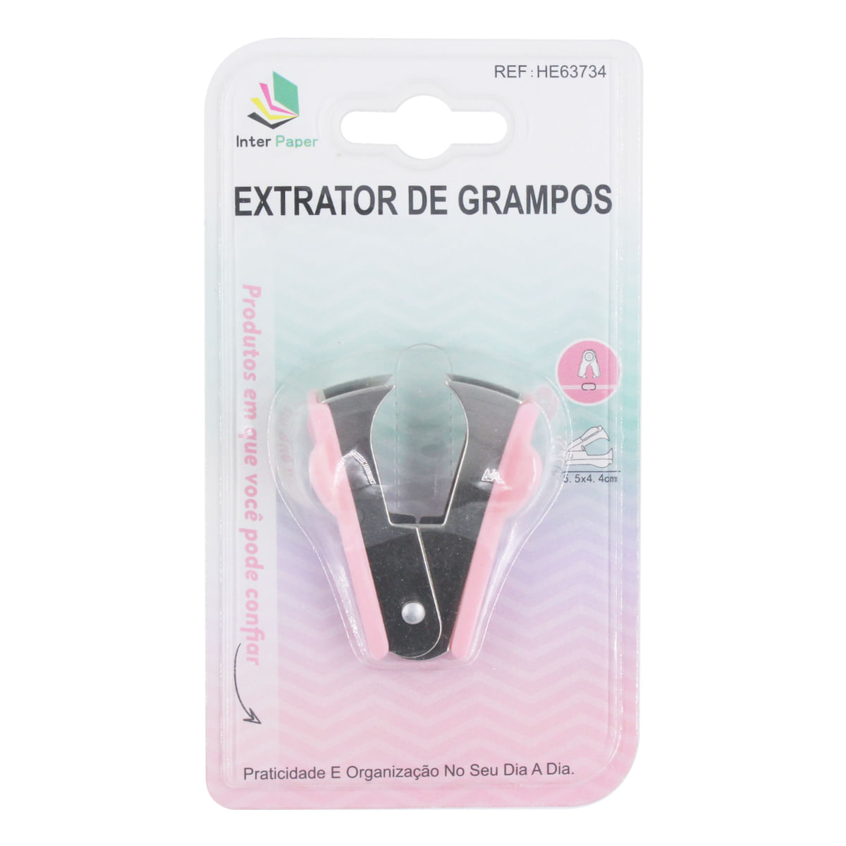 Extrator de Grampo 5,5cm em Metal Interponte