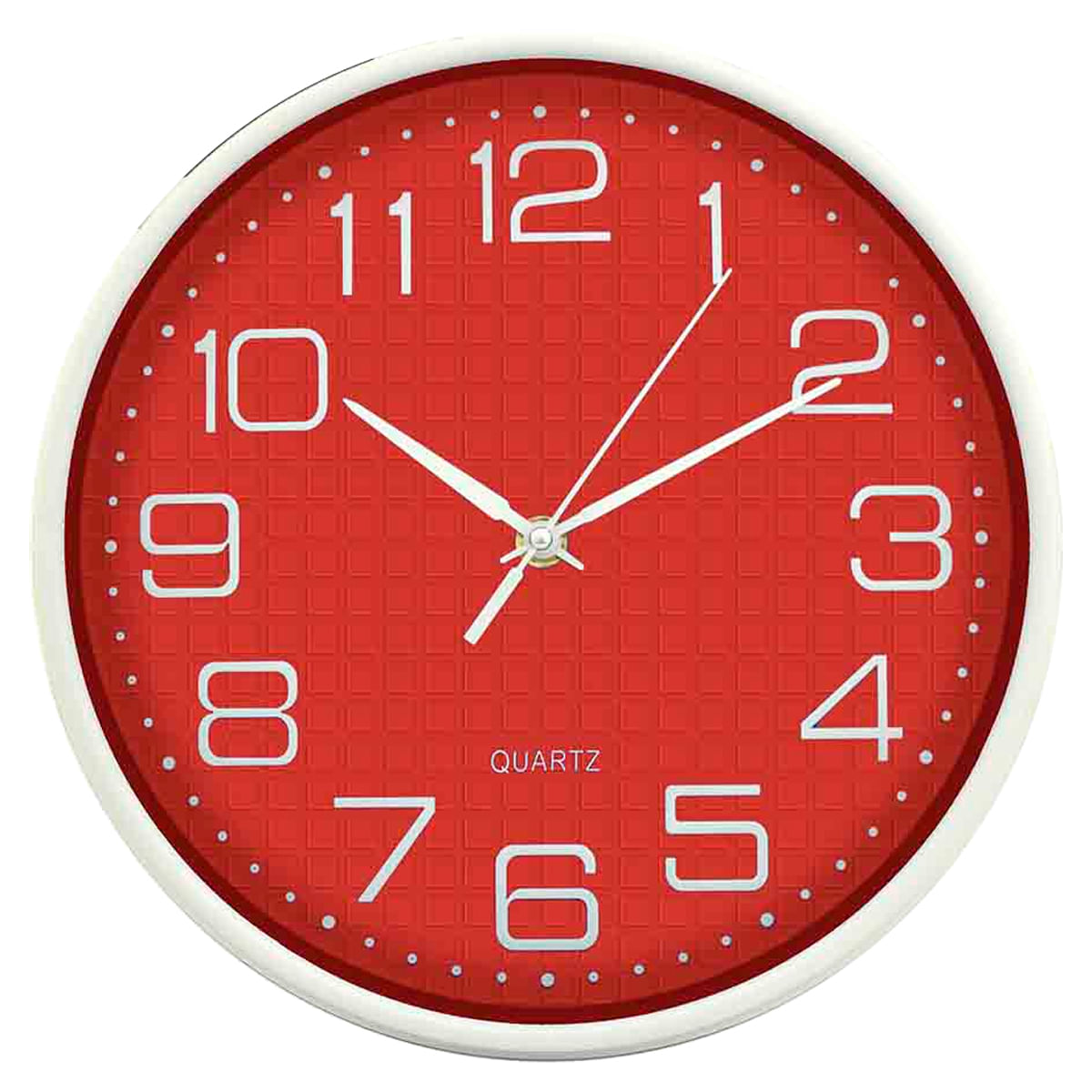 Relógio Redondo de Parede 27,7cm em Plástico Imporiente