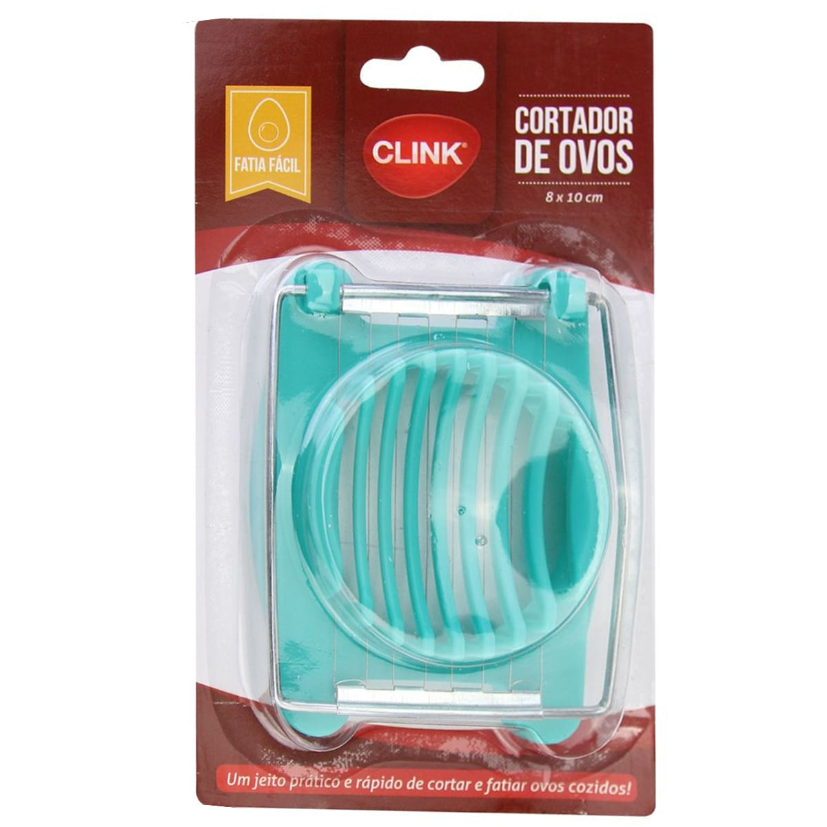 Cortador de Ovos 8x10cm em Metal Clink