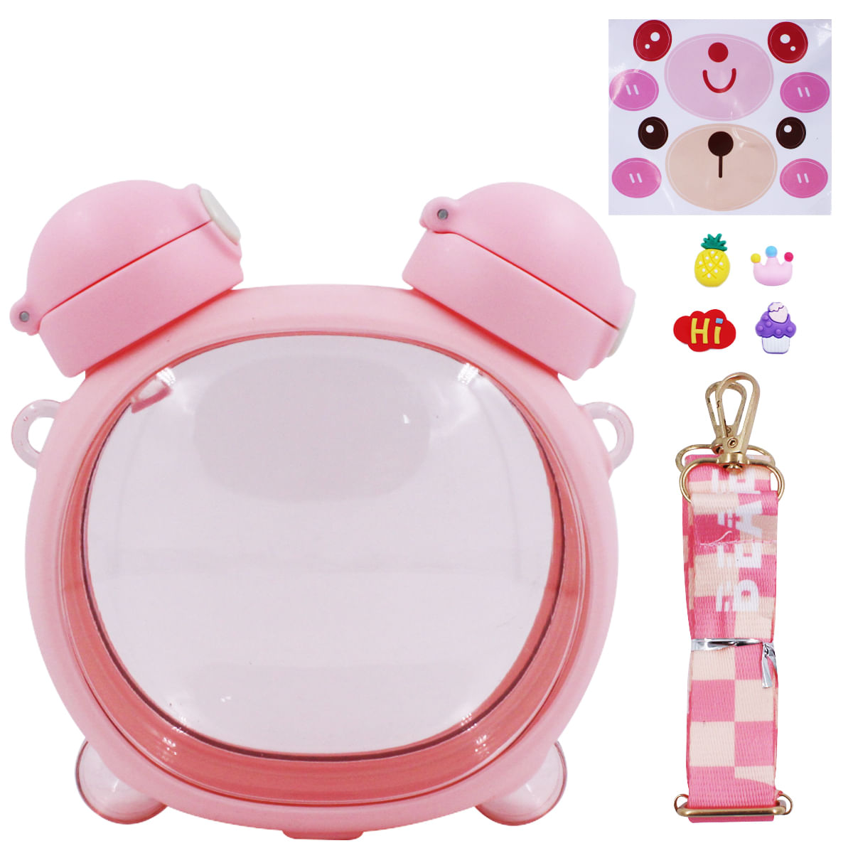 Garrafa Infantil C/ Alça 750ml em Plástico Golden Rio