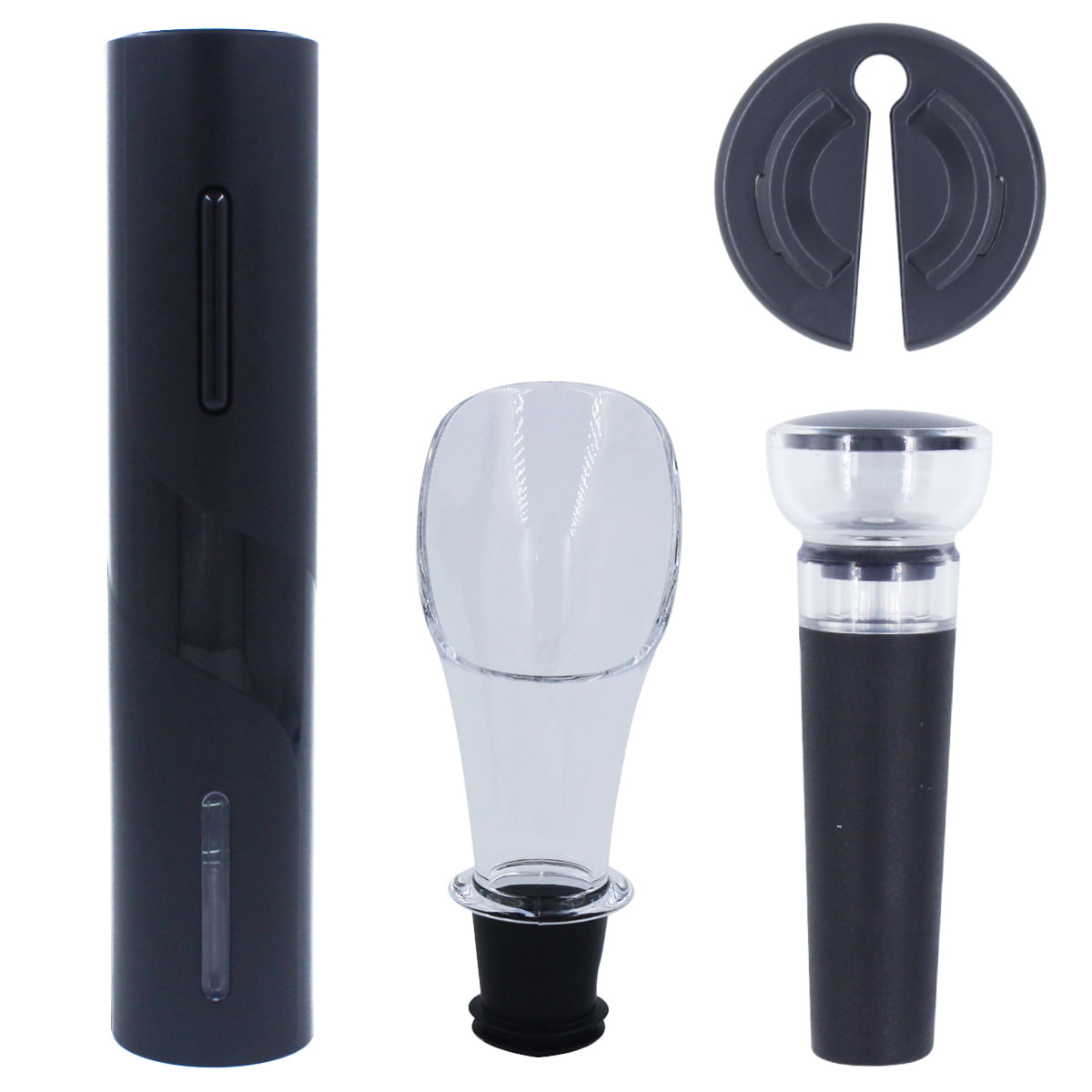 Kit Vinho 4 Peças em Plástico UniHome