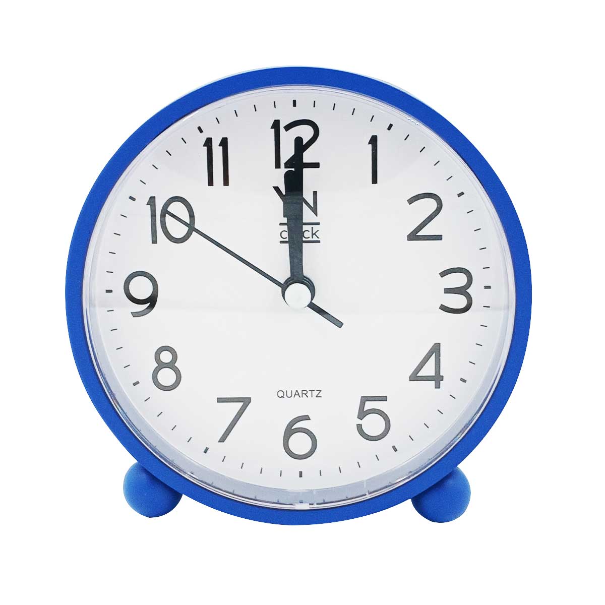 Relógio de Mesa Redondo 10,8x10,8cm em Plástico Imporiente