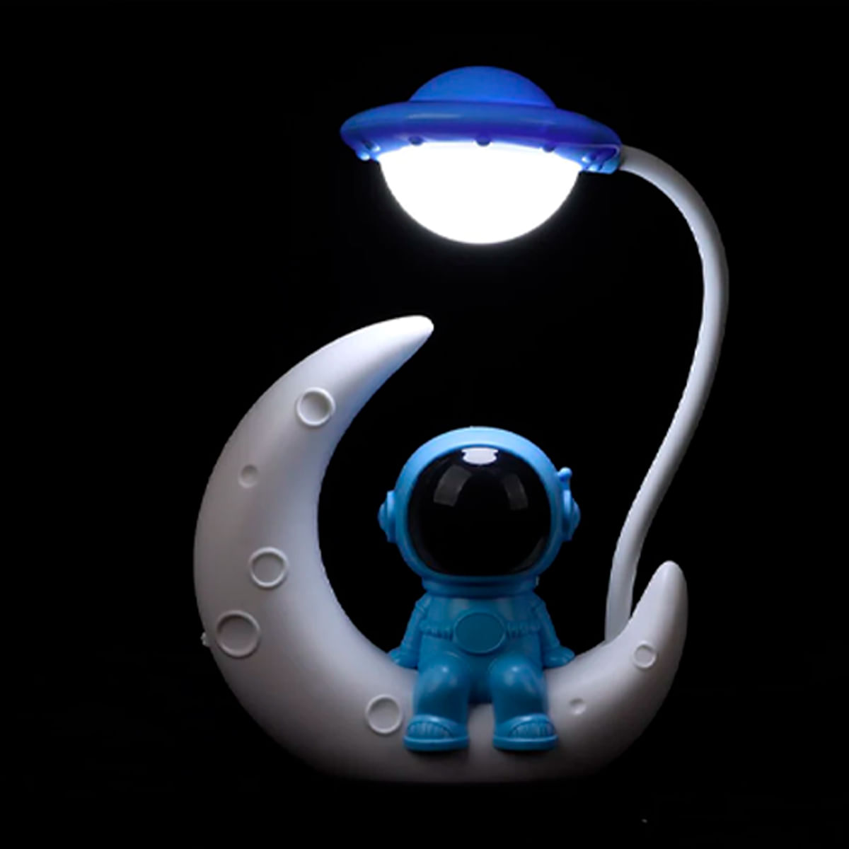 Luminária Astronauta LED 26x12cm em Plástico Cascavel