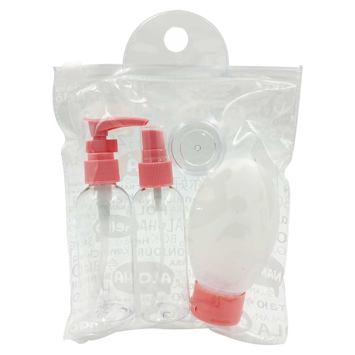 Kit Viagem 5 Peças em Plástico Tokyo Design