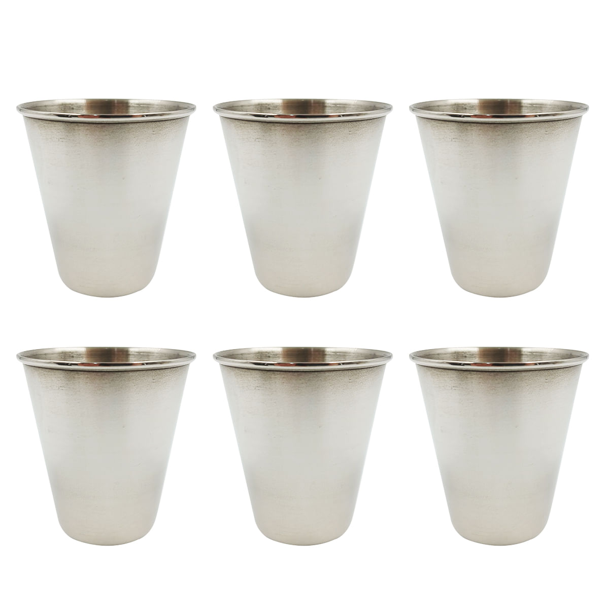 Jogo de Copos Shot C/ Capa 4 Peças 70ml em Aço Inox Golden Rio