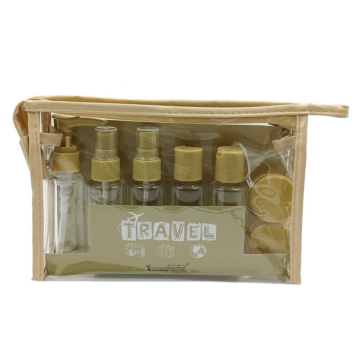 Kit P/ Viagem 7 peças 21x14cm Interponte