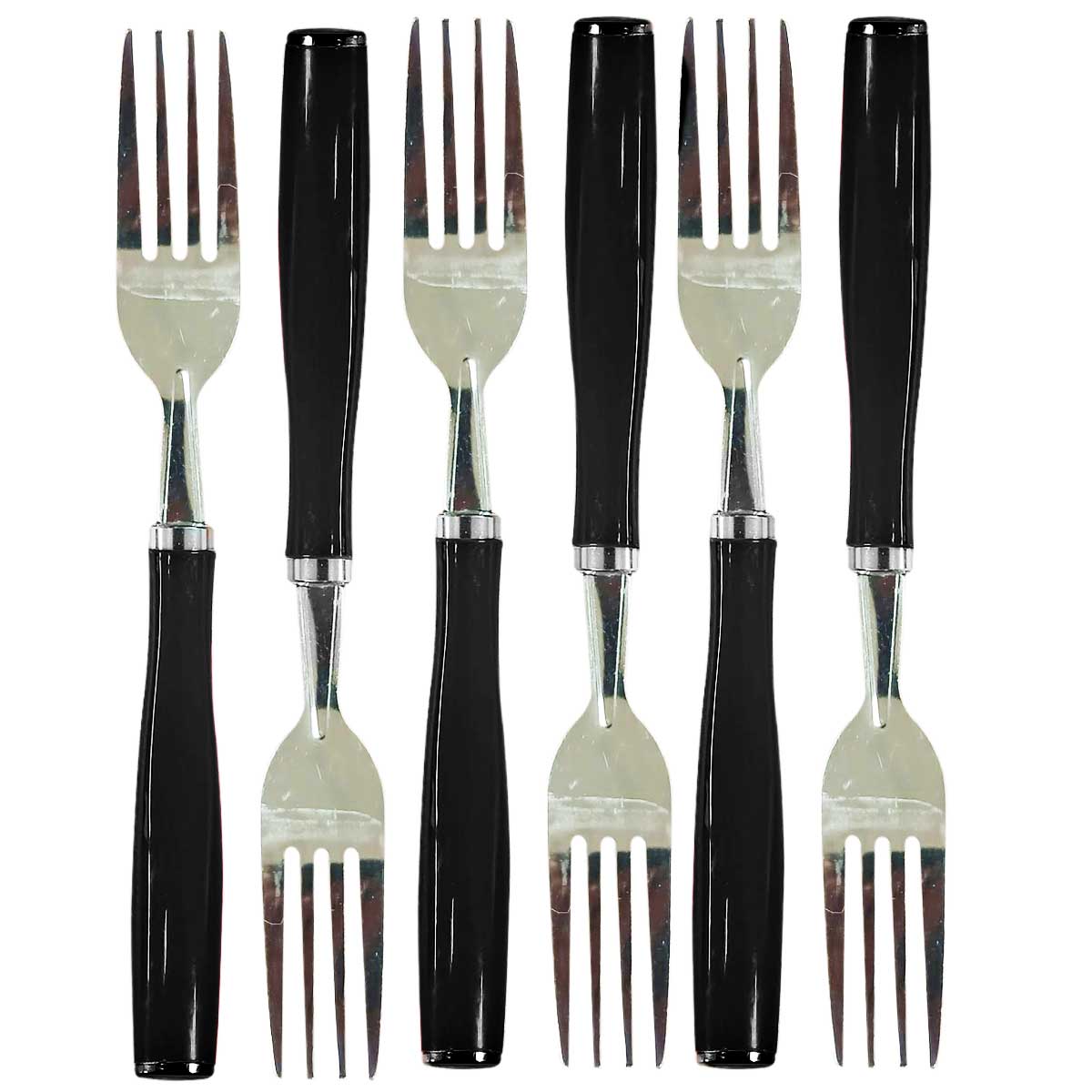 Jogo de Garfos 6 Peças 20cm em Aço Inox Livon