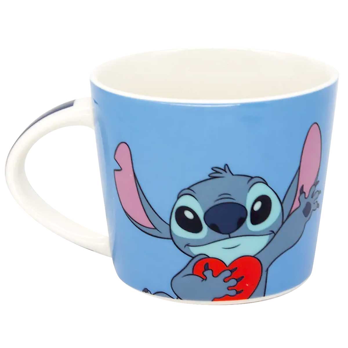 Kit Café da Manhã Stitch 3 Peças em Cerâmica Zona Criativa
