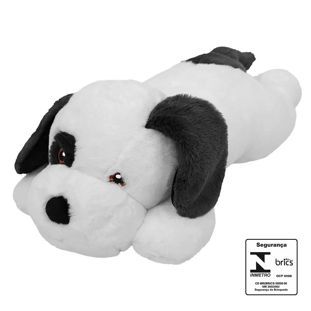 Cachorro de Pelúcia 50cm em Poliéster CAA Toys