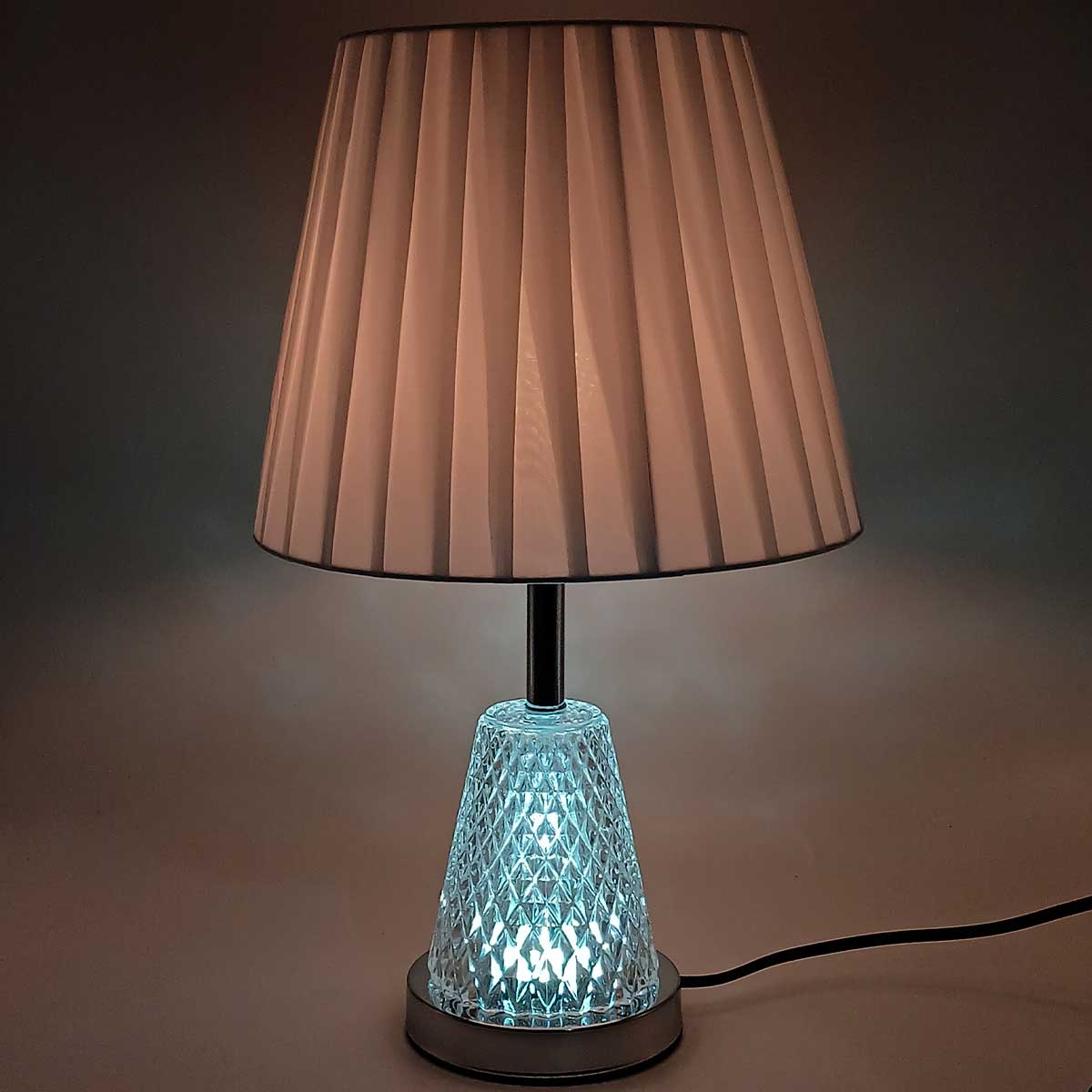Abajur Decorativo 40cm em Vidro Alfacell