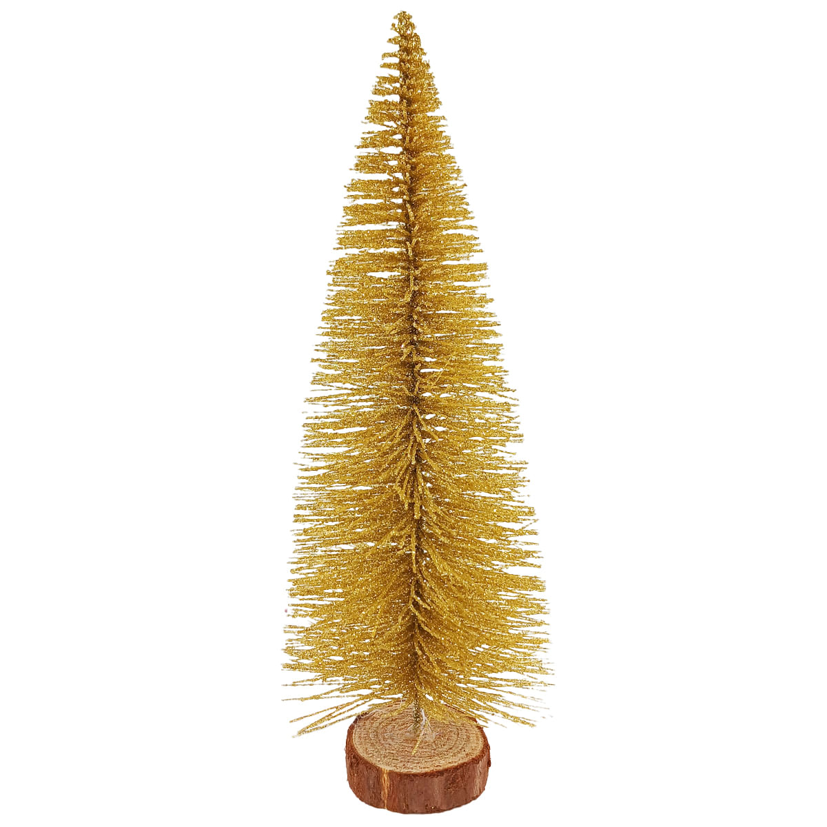 Mini Árvore de Natal C/ Glitter 20cm em Plástico Multiart