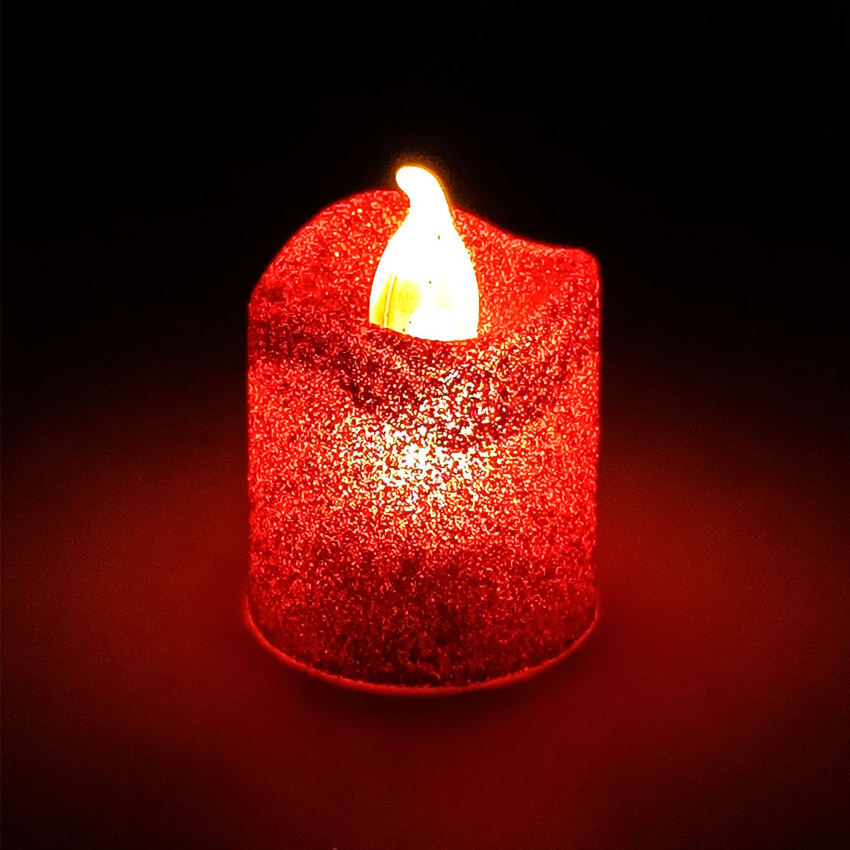 Mini Vela LED 4,5cm em Plástico Interponte